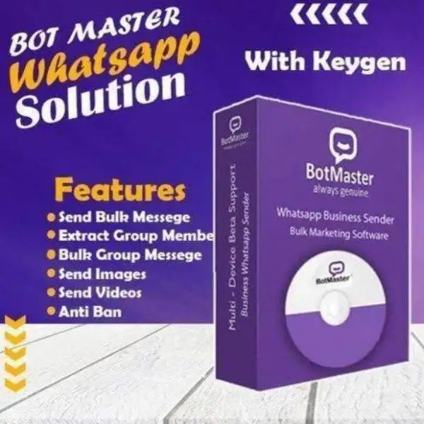 BotMaster - 1 Year License Key | Powerful WhatsApp Marketing Solution